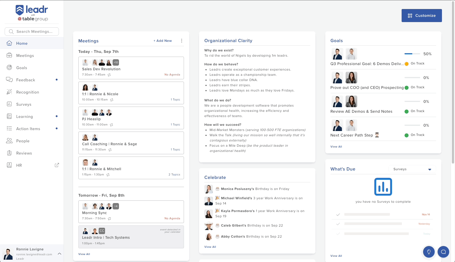 Introducing Patrick Lencioni’s The Table Group Experience Inside Leadr
